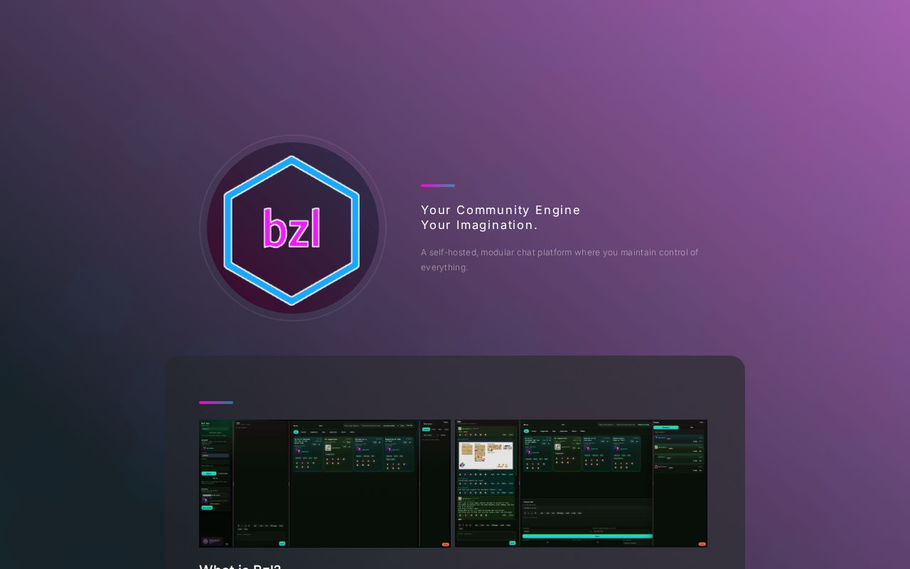 bzl - your community engine
